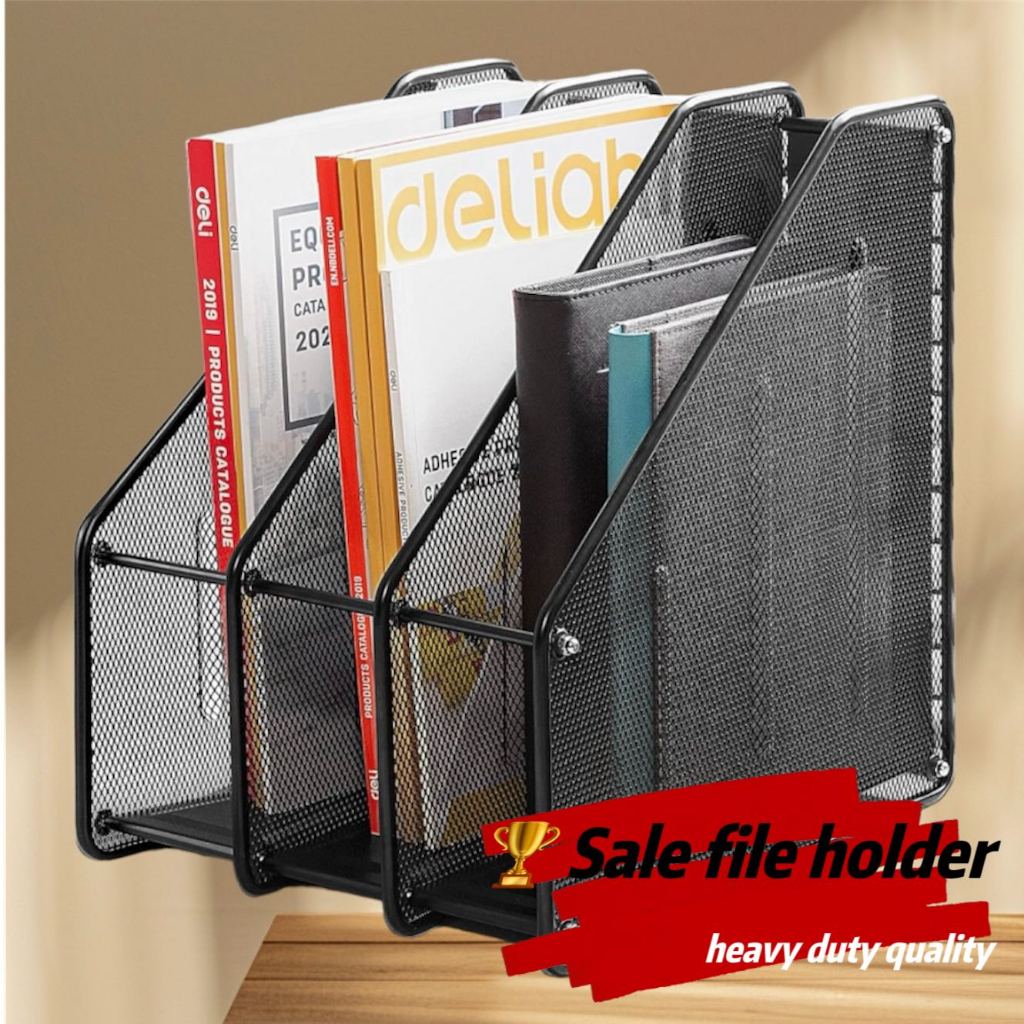 Desk file organizer for decument office supplies storage magazine rack ...