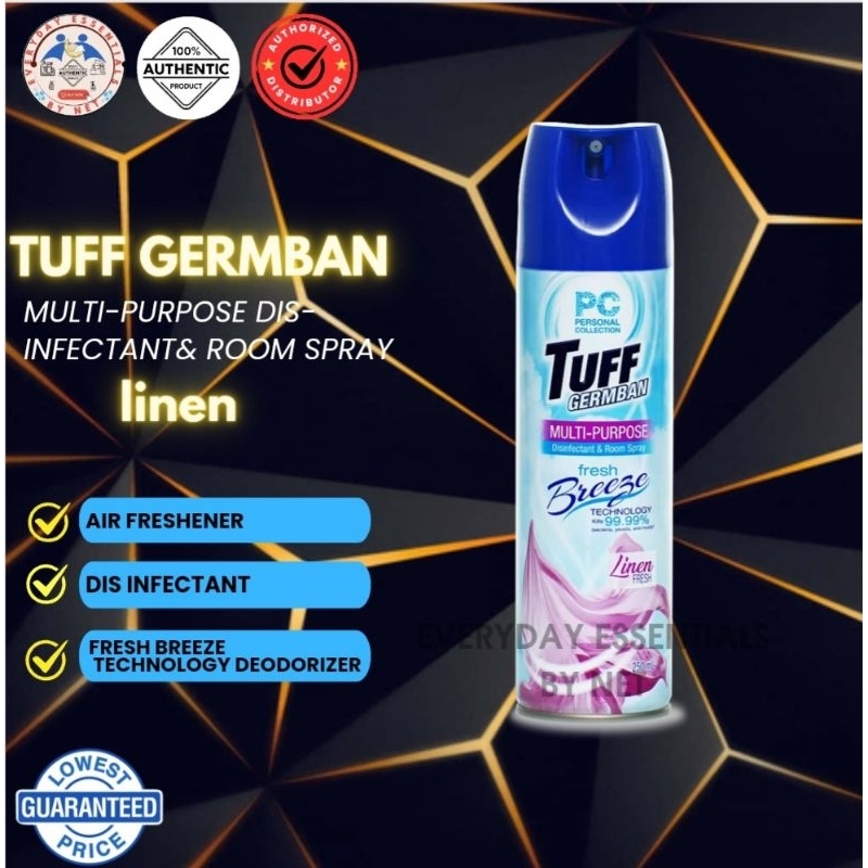 TUFF GERMBAN LINEN MULTI PURPOSE DIS-INFECTANT AND ROOM SPRAY | Shopee ...