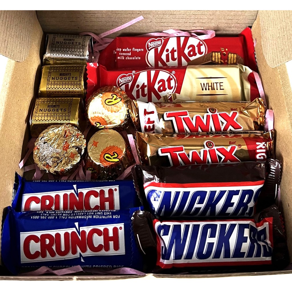 IMPORTED CHOCOLATE ASSORTED AFFORDABLE 14 PIECES SMALL BOX- KITKAT TWIX ...