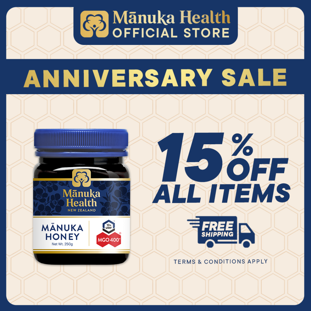 Manuka Health MGO 400+ UMF 13+ Manuka Honey (250g) | Shopee Philippines