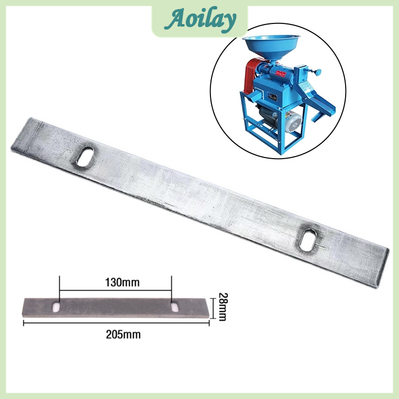 205*28mm Rice Mill Blade Rice Milling Machine Knife Blade for Grinding ...