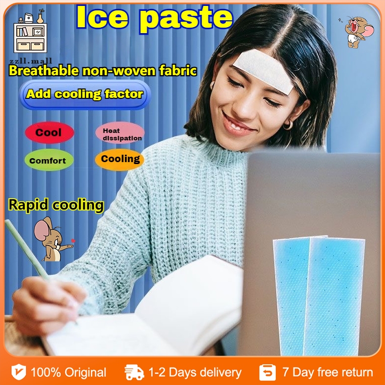 Baby Patch Relief Cool Fever Heatstroke Sticker Physical Cooling Cold ...