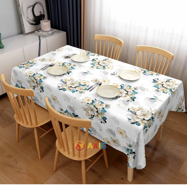MANTEL Pvc Tablecloth Oil-proof Vinyl Table Cover Home Kitchen Dining ...