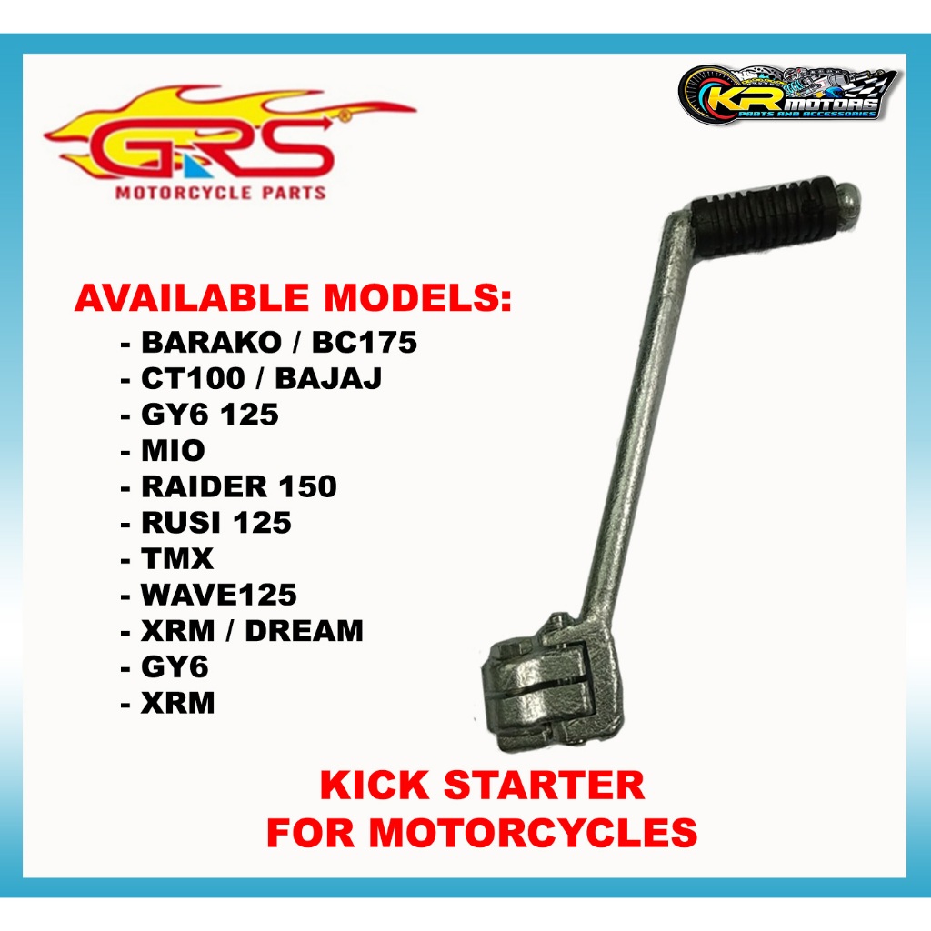 Kick Starter for Motorcycle - WAVE125 /BAJAJ/CT100/ MIO/BARAKO / BC175 ...