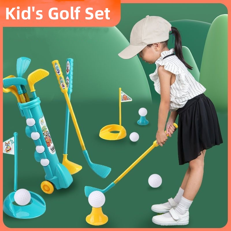 Kids mini golf clubs set toys baby indoor outdoor Exercise ball game ...