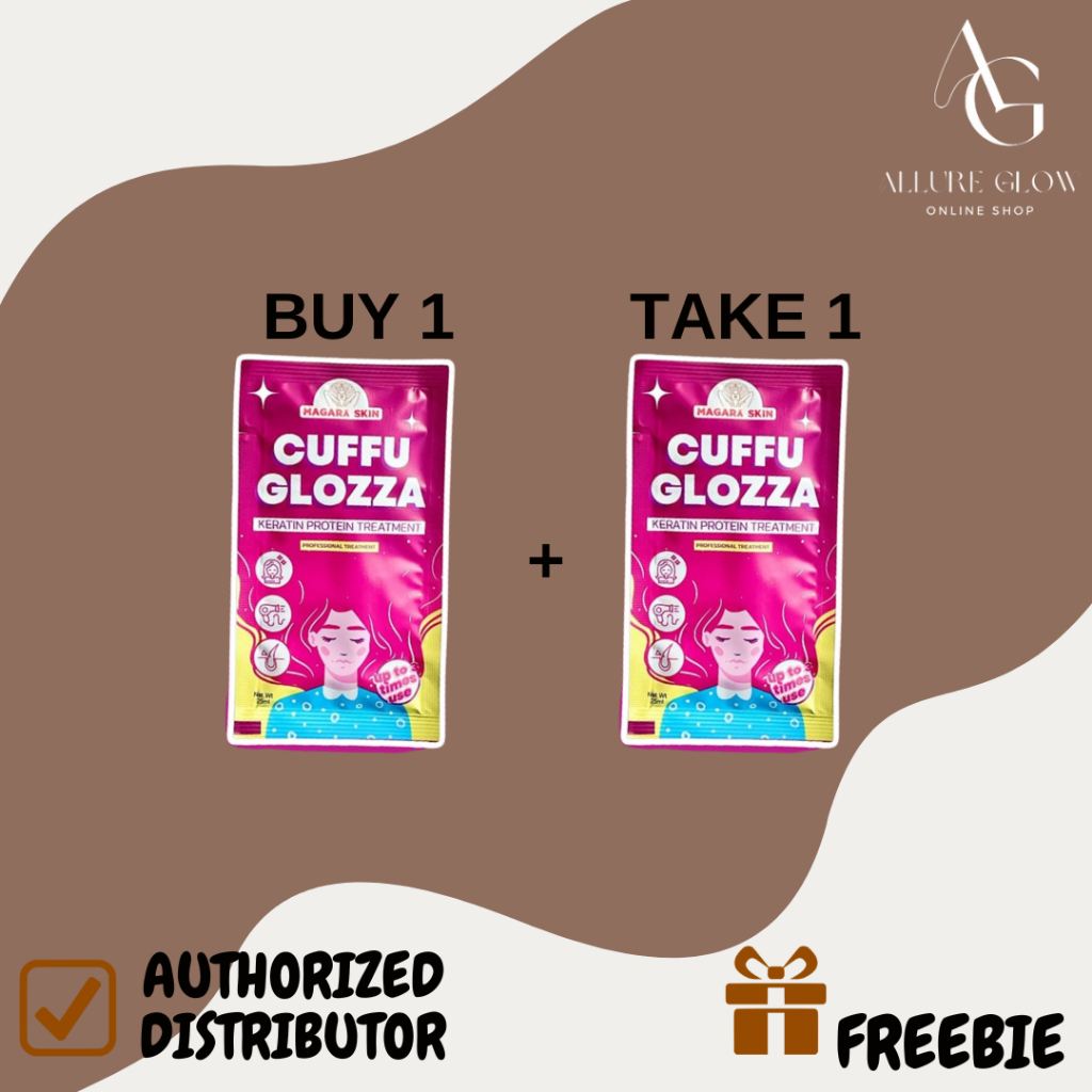 B1T1 Magara Skin Cuffu Glozza Keratin Protein Hair treatment | Shopee ...