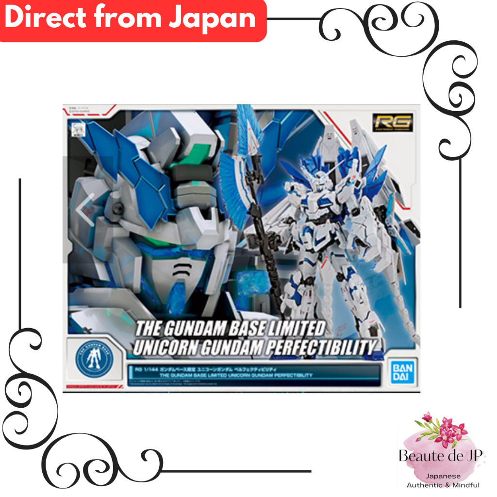 BANDAI Gundam Base Limited RG Unicorn Gundam Perfectibility 1/144 Japan ...