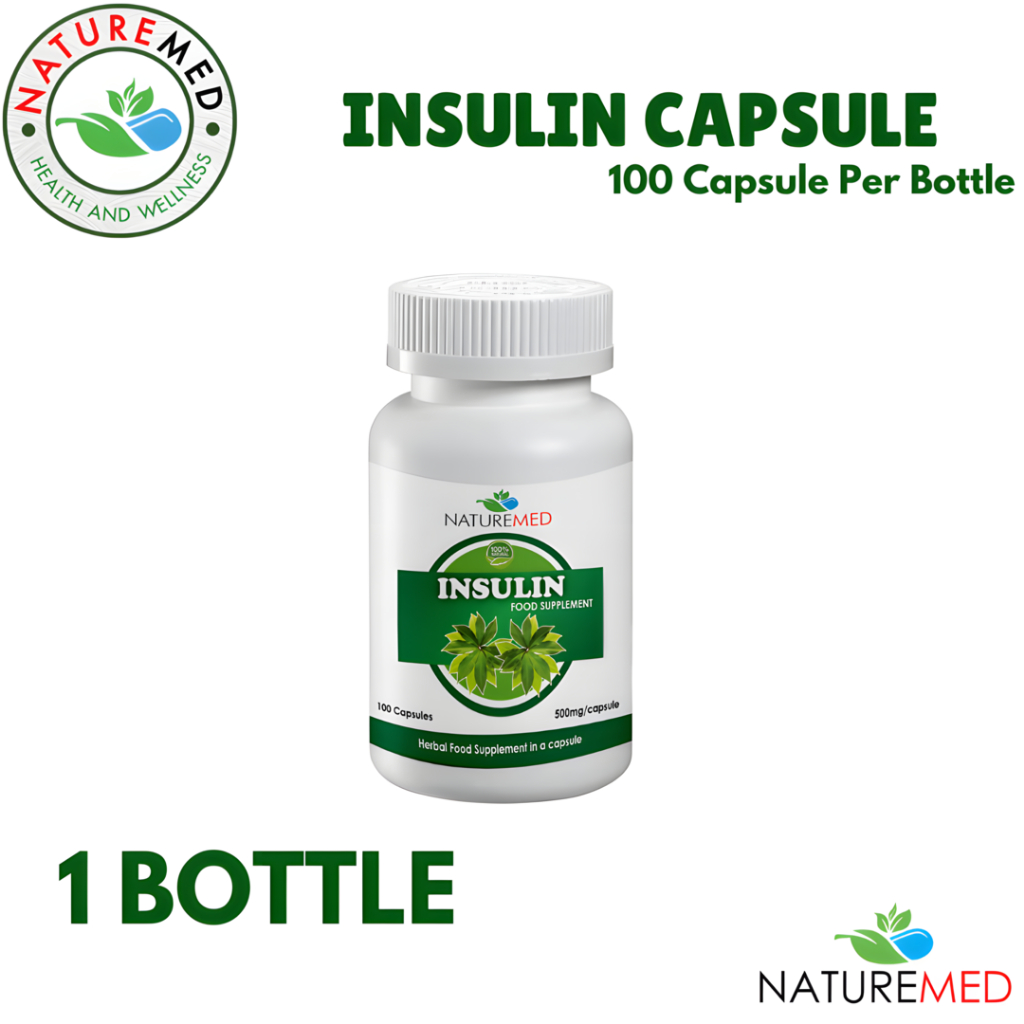 1 Bottle Insulin Capsule NatureMed Blood Sugar Diabetic Diabetes ...
