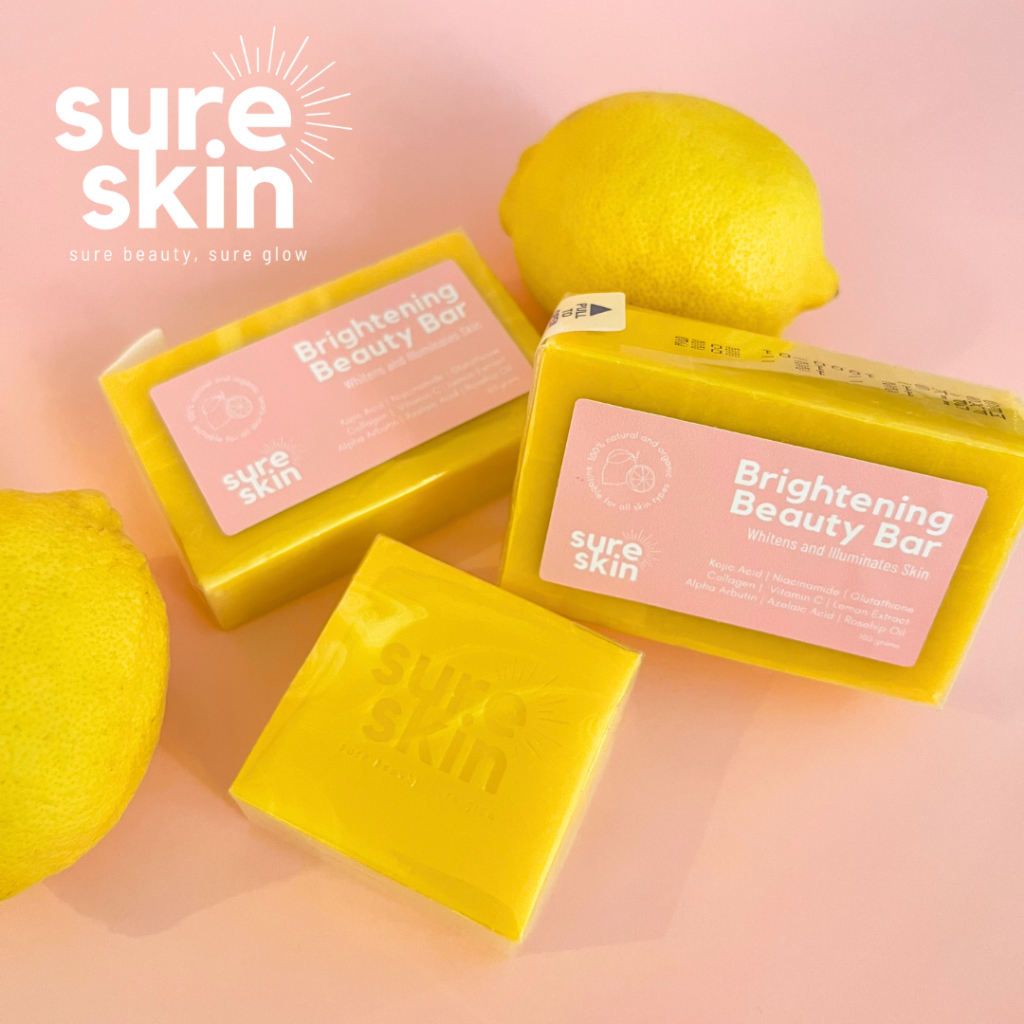 Sure Skin Brightening Beauty Bar Soap | Kojic + Niacinamide | Shopee ...