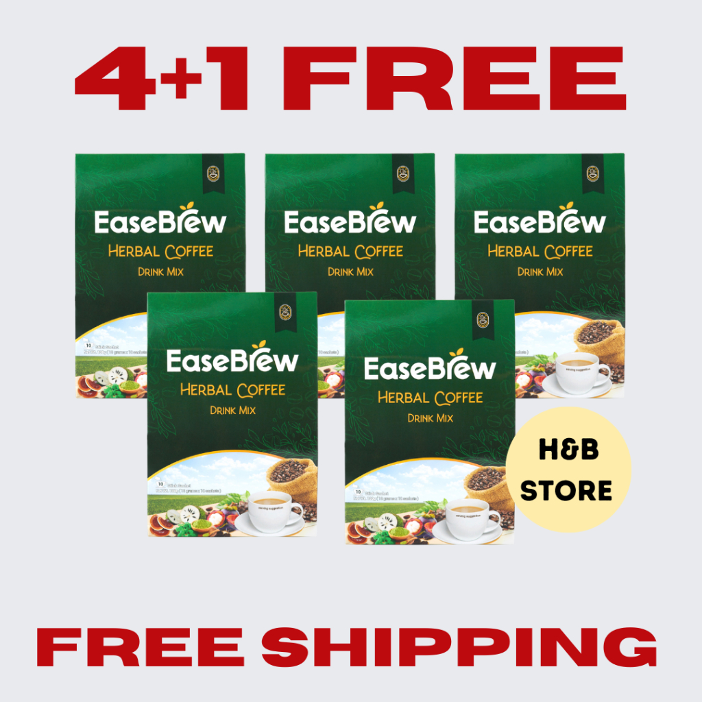 EaseBrew Herbal Coffee ( 5 Boxes ) | Shopee Philippines