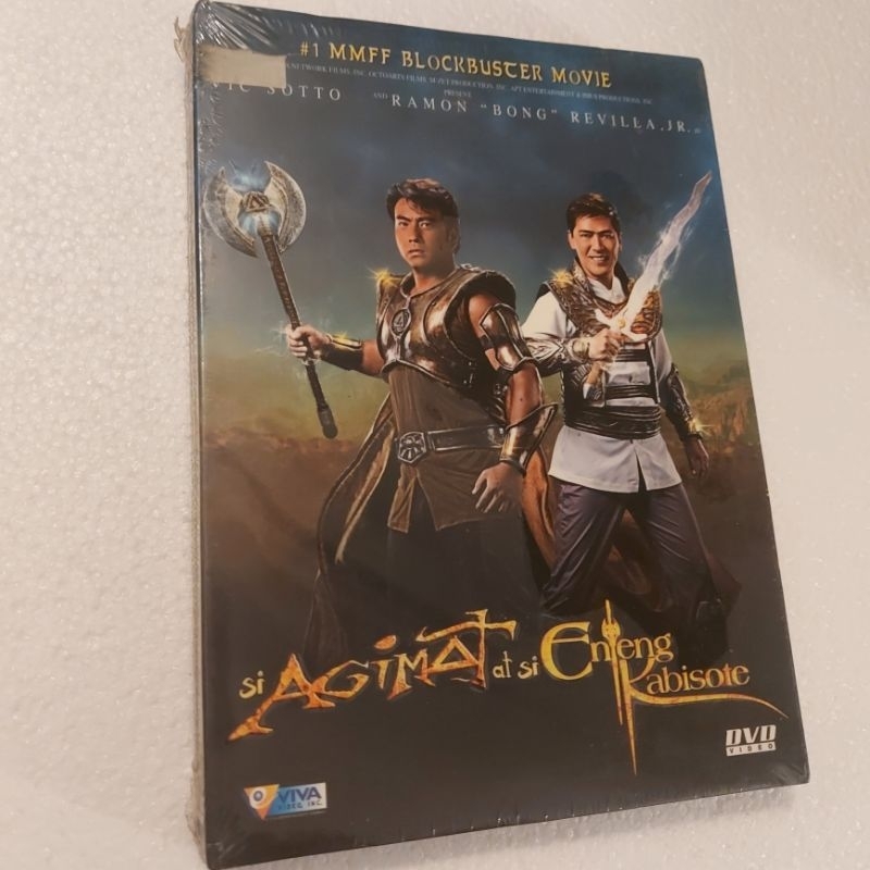Si Agimat at si Enteng Kabisote Vic Sotto Bong Revilla original dvd ...