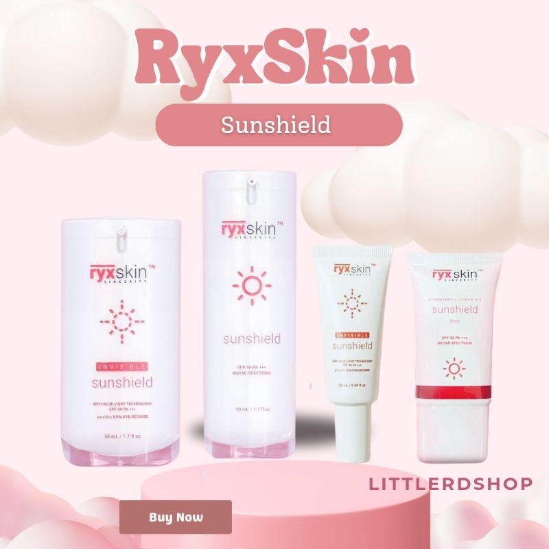 Ryx Skin Sincerity Invisible Sunshield 50ml and 20ml Sunscreen | Shopee ...