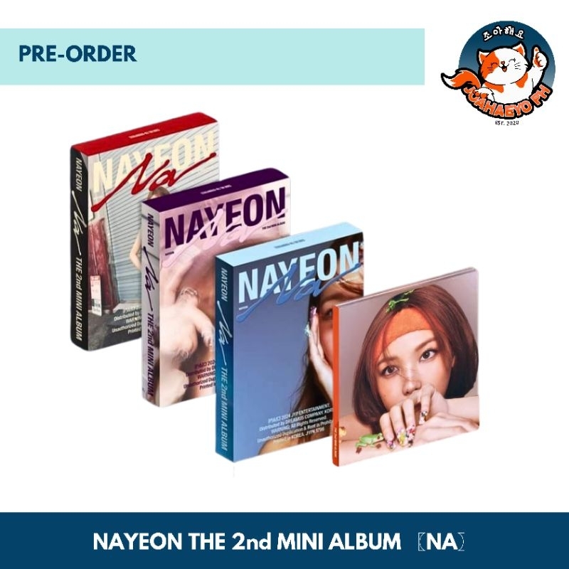 [PRE-ORDER] TWICE NAYEON 2ND ALBUM - NA PHOTOBOOK AND DIGIPACK VERSION | Shopee Philippines