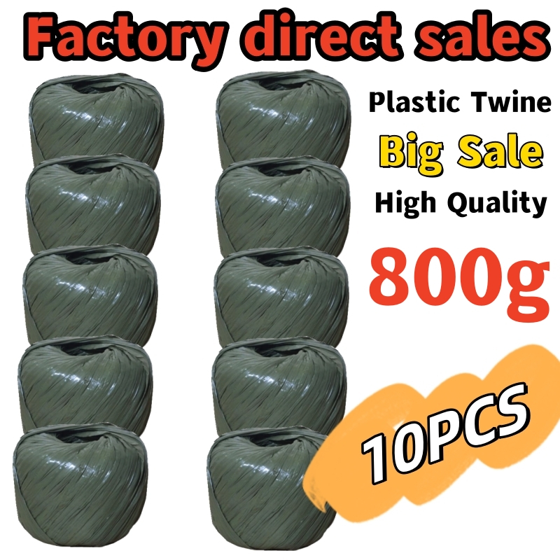 10 roll 800grams Plastic Twine / Plastic Straw / Panali | Shopee ...