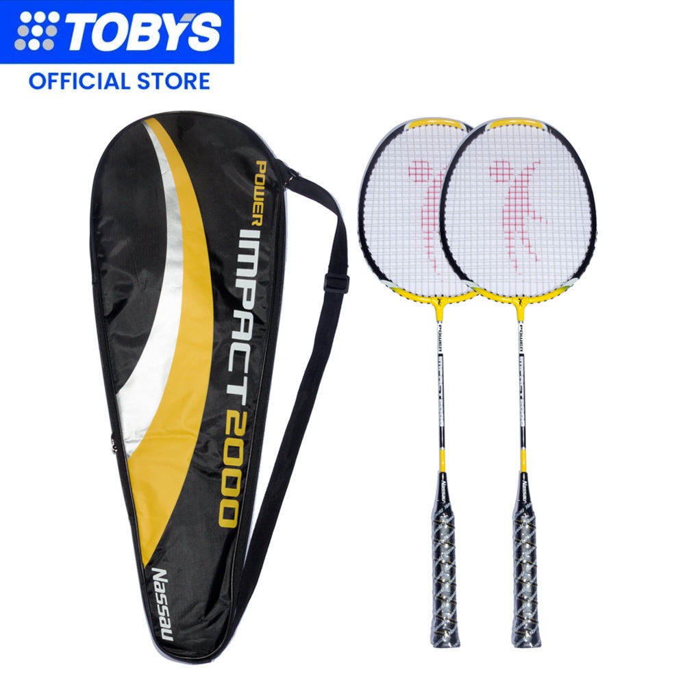 Toby's Sports I Nassau Power Impact 2000 Badminton Racket | Shopee ...
