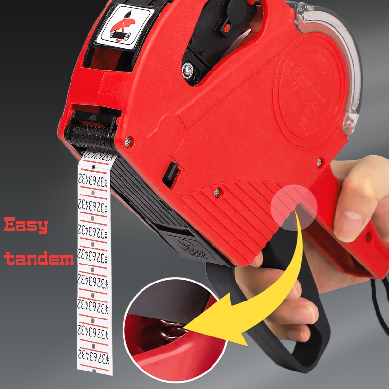 Price Tag Gun Crown 8 Digits Price Labeller With Labels Introductory ...
