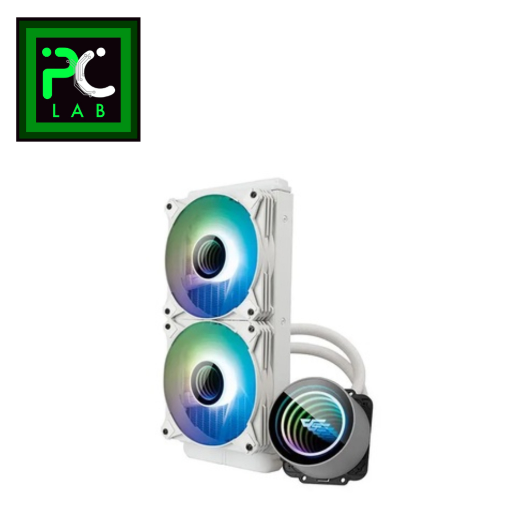 DarkFlash DX-240 V2.6 Twister ARGB AIO- White | Shopee Philippines