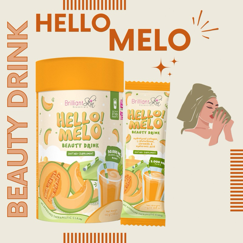 Brillint Skin Hello Melo Beauty Drink | Shopee Philippines