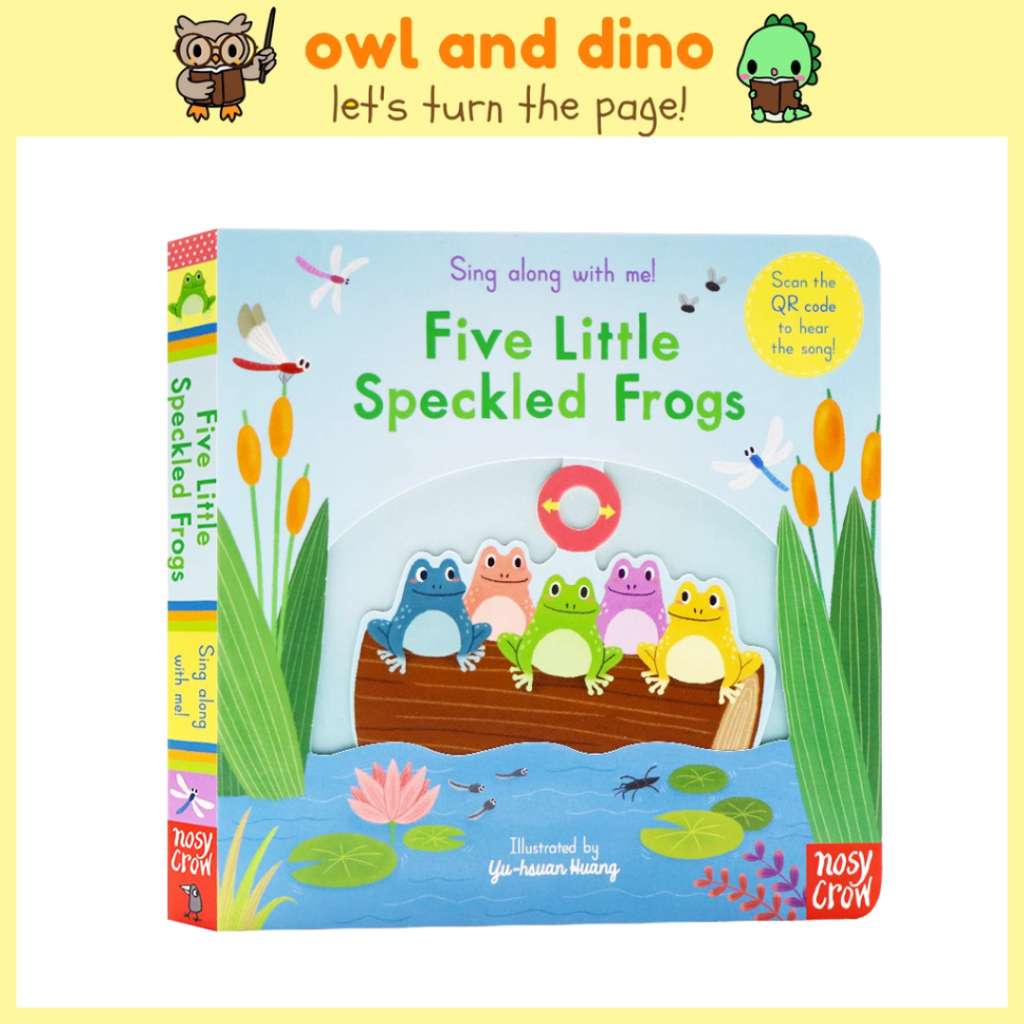 Sing Along With Me: Five Little Speckled Frogs (Interactive Board Book ...