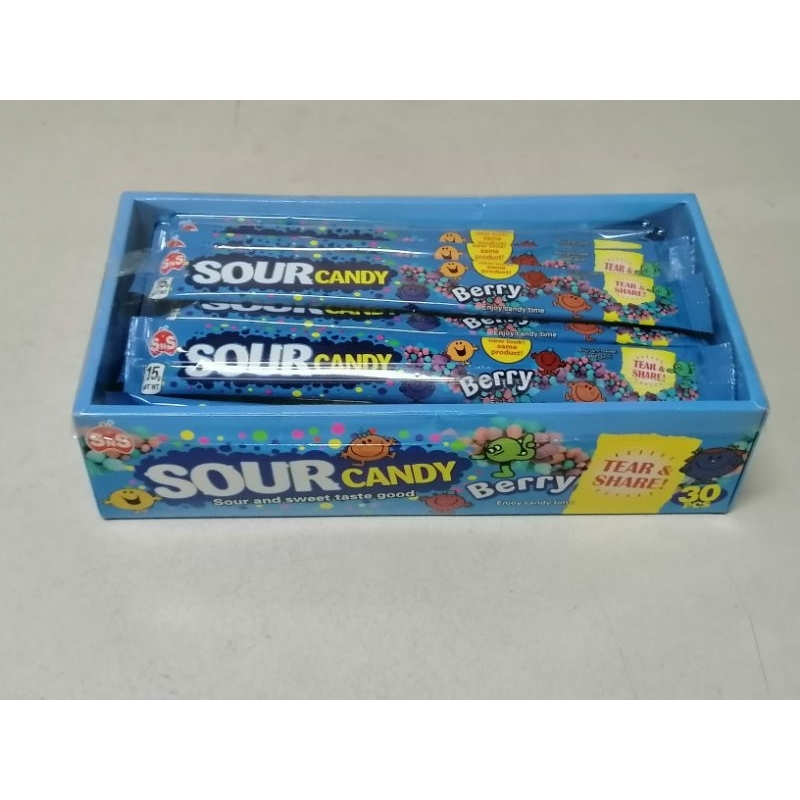 SnS Sour Chew Candy 30pcs | Shopee Philippines