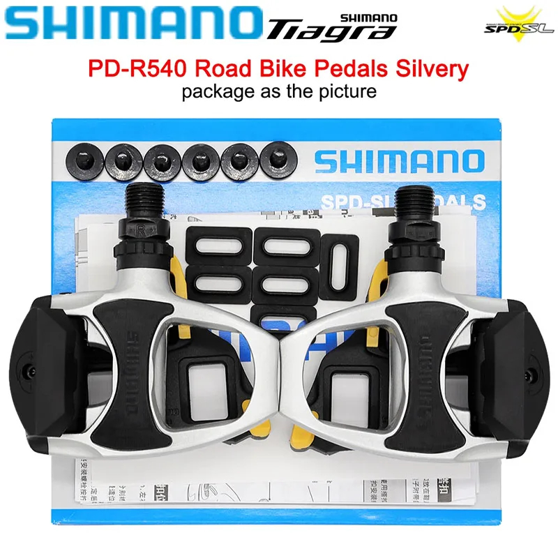Shimano TIAGRA PD-R540 Road Bikes Pedal Self-locking Road Pedal With ...