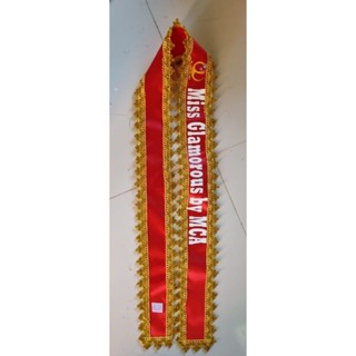 Customized Sash/Sablay with Trimmings | Shopee Philippines