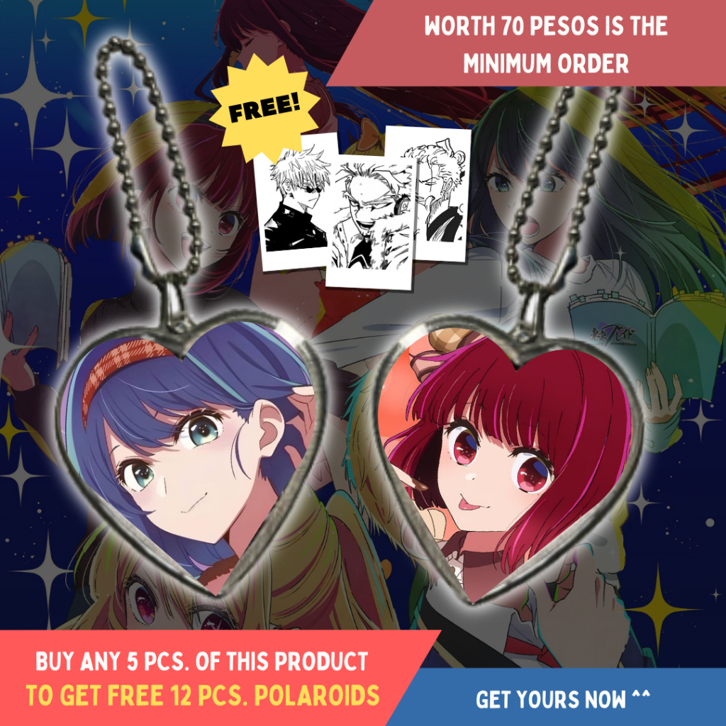 Oshi no Ko Anime Heart Keychain | Shopee Philippines