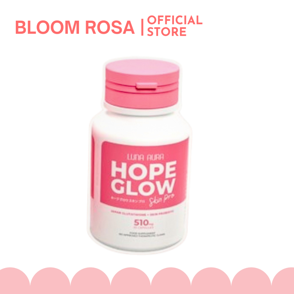 LUNA AURA Hope Glow Skin Pro Japan Glutathione and Skin Probiotics 30 ...