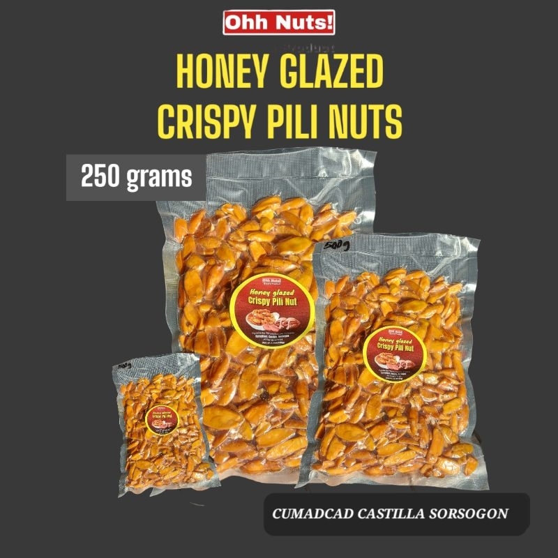 Crispy Pili Nuts HONEY GLAZED (Gawang Bikolano) | Shopee Philippines