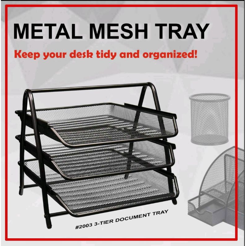 3 Layer desk Tray 3 Tier Document Tray Double Desk Tray Triple Desk ...