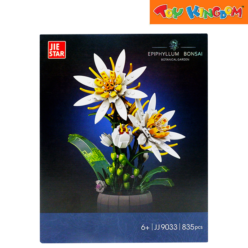 Jie Star Botanical Garden Epiphyllum Bonsai 835pcs Blocks | Shopee ...