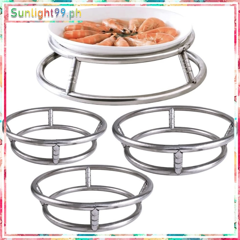 steam rack drying tray stainless steel pot holder wok stand pot holder ...