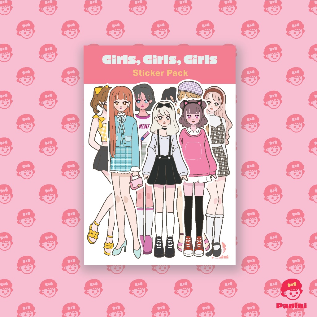 Girls Girls Girls Sticker Pack | Shopee Philippines