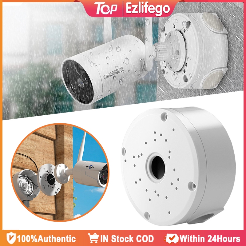 Universal CCTV Junction Box Waterproof Hide Cable Base Junction Box ...