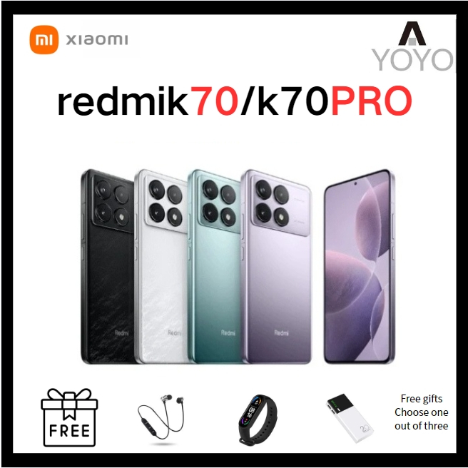 (In stock)Redmi K70 Pro/K70/K70E Snapdragon 8 Gen 2 Octa Core 6.67 inches 2K 120Hz 5000HAM/120W ...