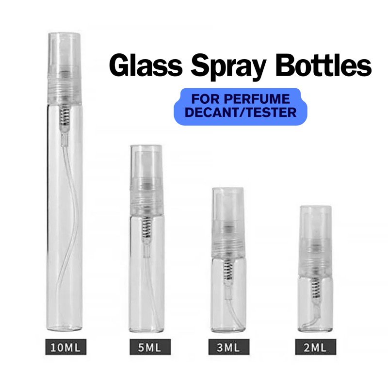 1ml Glass Vial | 2ml 3ml 5ml 10ml Glass Spray Bottle for Perfume Tester ...