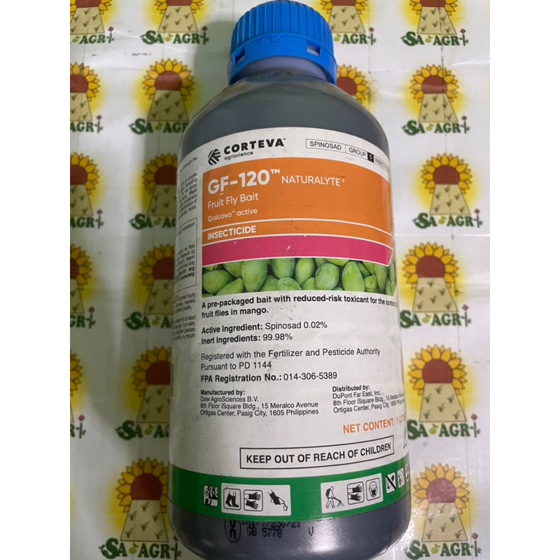 GF-120 SPINOSAD FRUIT FLY BAIT INSECTICIDE (liter) | Shopee Philippines