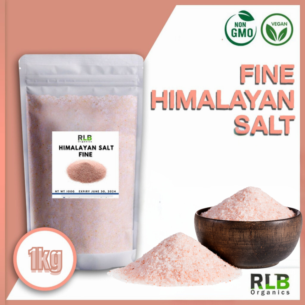 1 Kilogram Himalayan Salt FIne Table Salt Rich in Minerals Ground ...