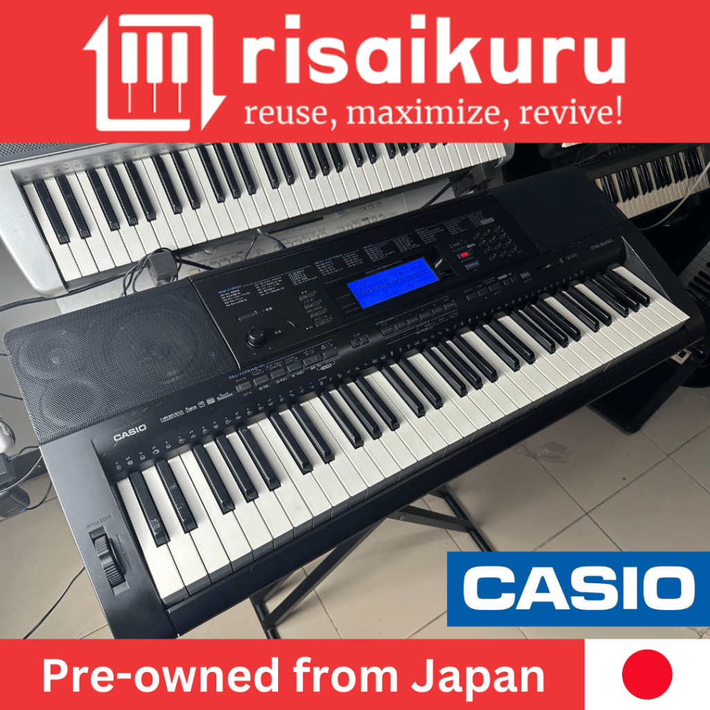Casio CTK-5000 High Grade Digital Portable Keyboard Piano Organ Japan ...