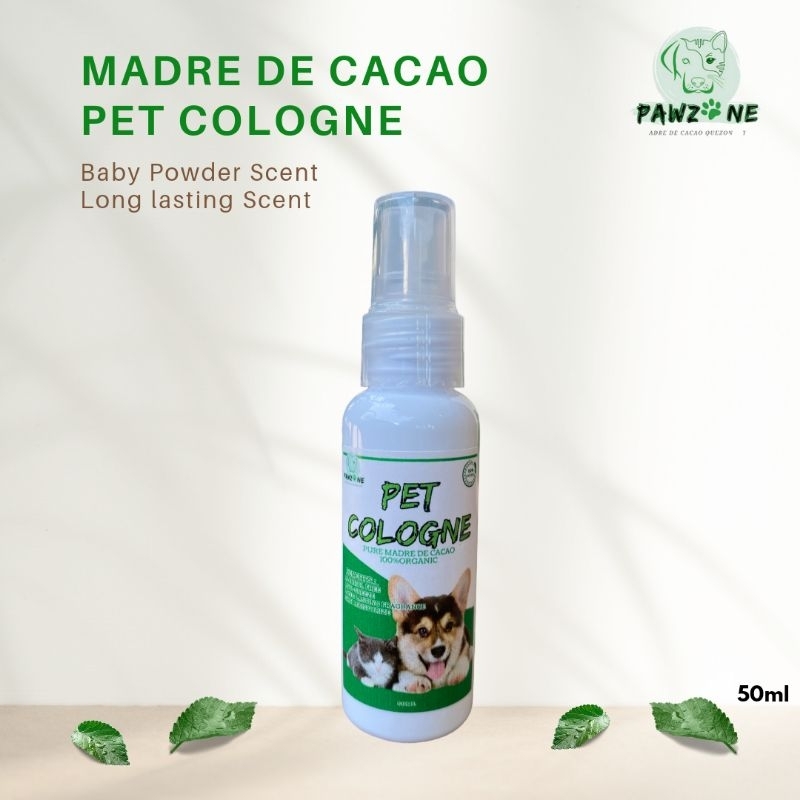 Dog Cologne 50ml - Baby Powder scent with Anti Sneeze Formula Alcohol ...