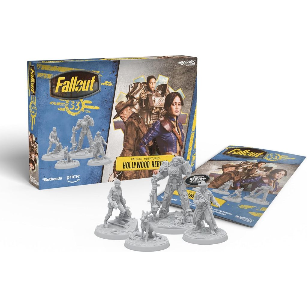 HOLLYWOOD HEROES - Fallout Wasteland Warfare by Modiphius / DND / PF2E ...