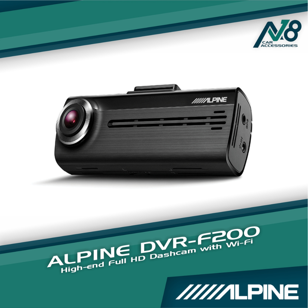 Alpine DVR-F200 Dash Cam with Wi-Fi Genuine | Shopee Philippines
