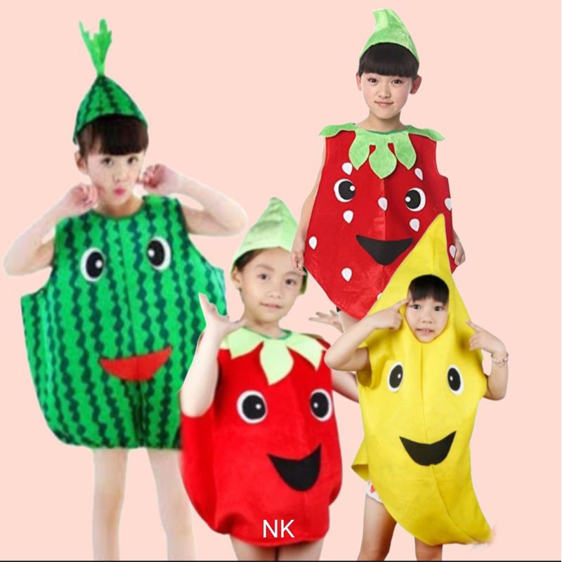 Fruits Costume For Kids Nutrition Month Attire | Shopee Philippines
