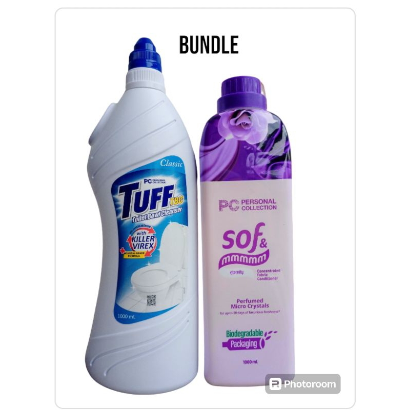 tuff TBC 1000ml+ sof fabric conditioner 1000 ml bundle | Shopee Philippines