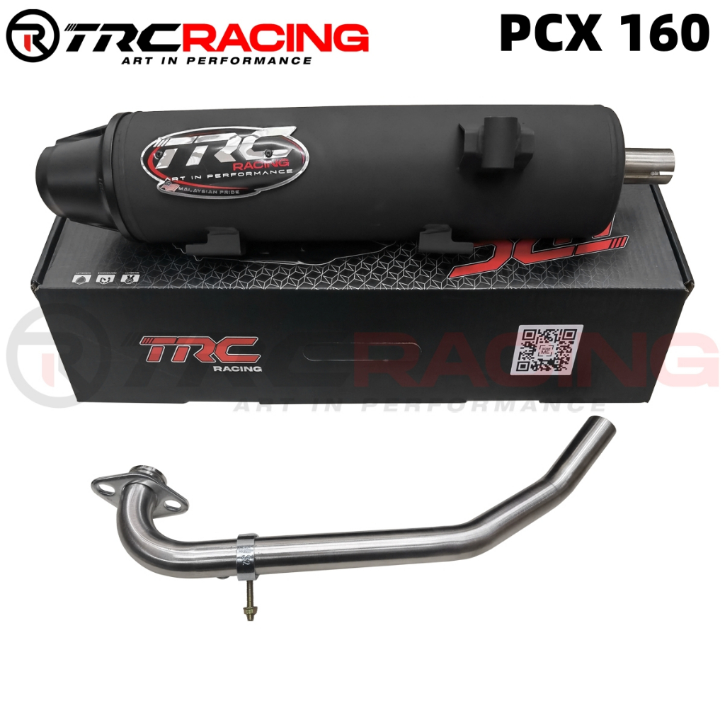 TRC Brand PCX 160 Power Pipe Muffler Exhaust With Removable Silencer ...