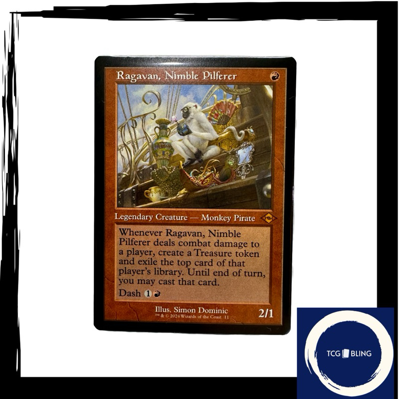 Ragavan, Nimble Pilferer MTG - MH3 (Retro) | Shopee Philippines