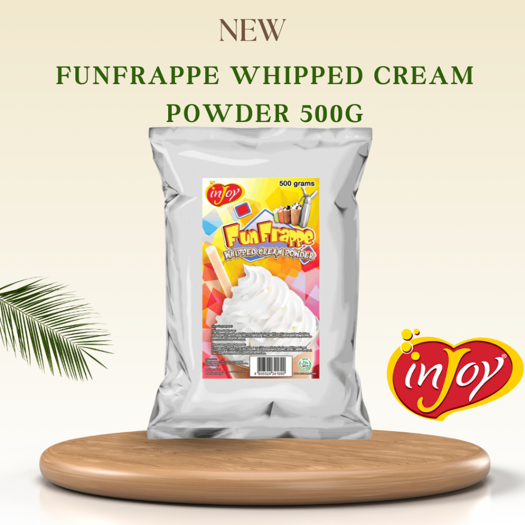 InJoy FunFrappe Whipped Cream Powder 500g (Bagsak Presyo) | Shopee ...