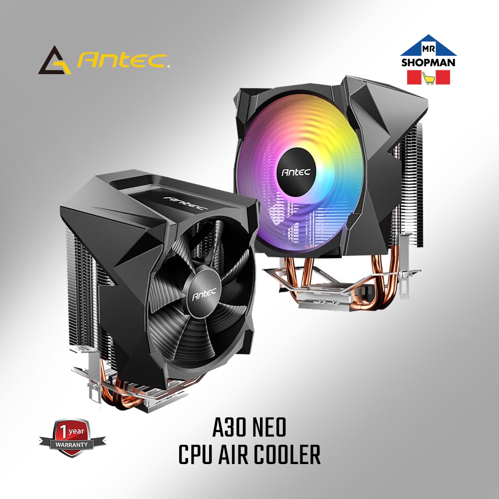 Antec A30 Neo Black / ARGB CPU Air Cooler | Shopee Philippines