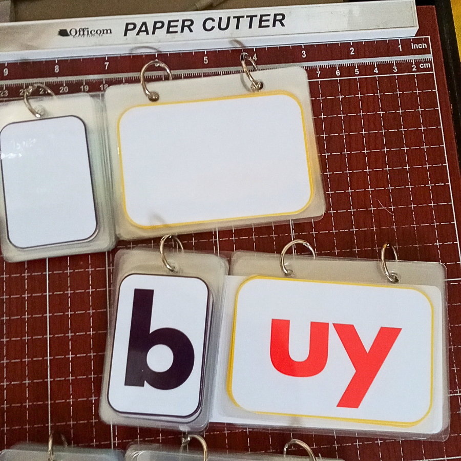 CVC reading flipcards kinder preschool activity school supply reading ...