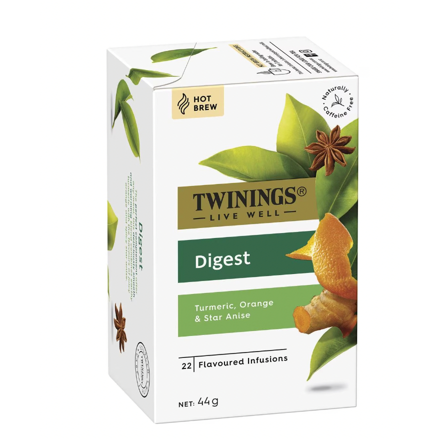 Twinings Live Well Digest Tea Bags 22 Pack (MAY 2026) | Shopee Philippines
